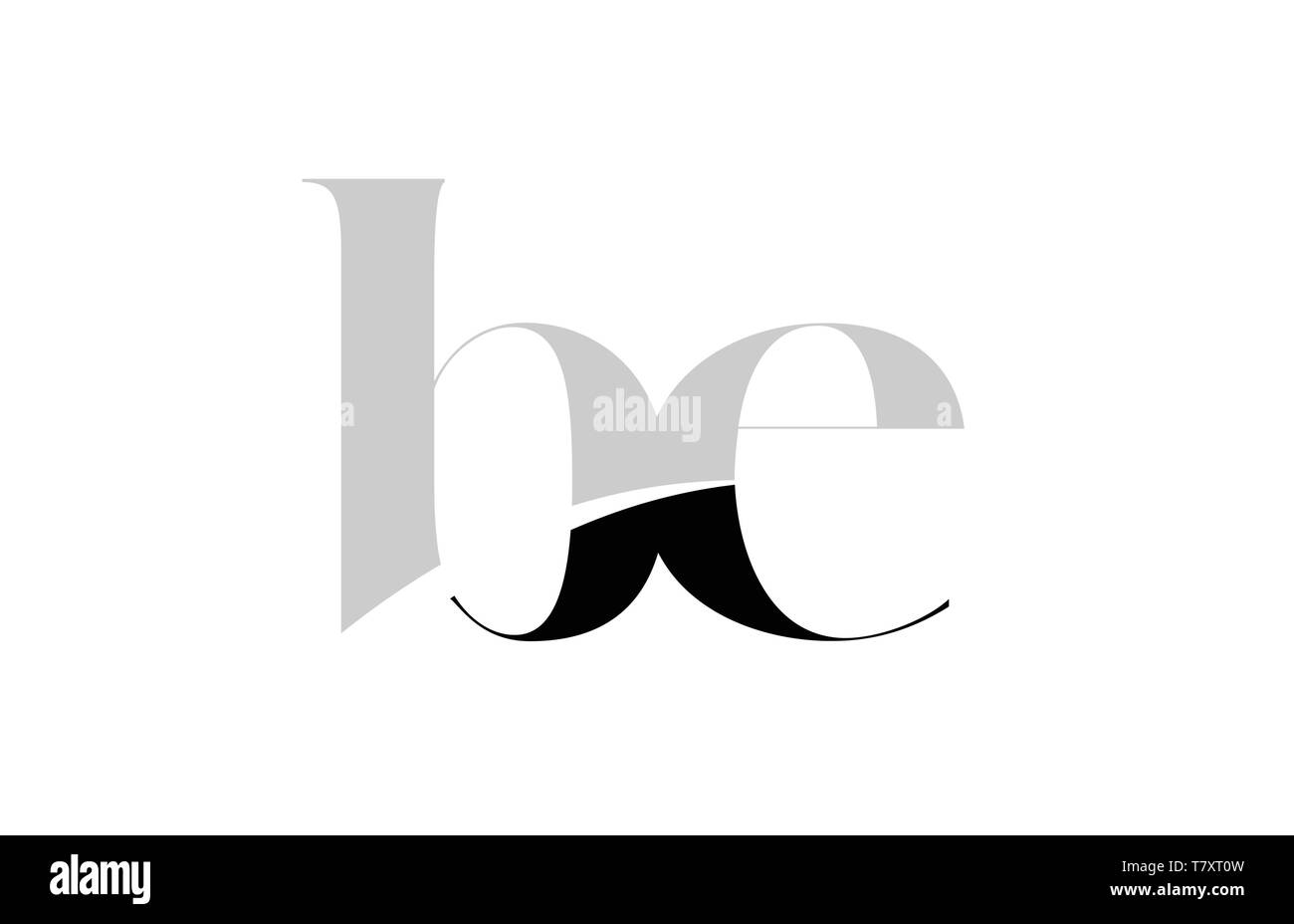 Letter b e Stock Vector Images - Alamy