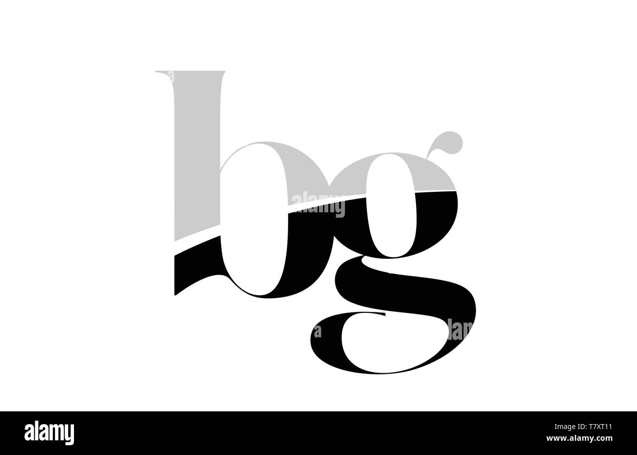 Bg alphabet Cut Out Stock Images & Pictures - Alamy