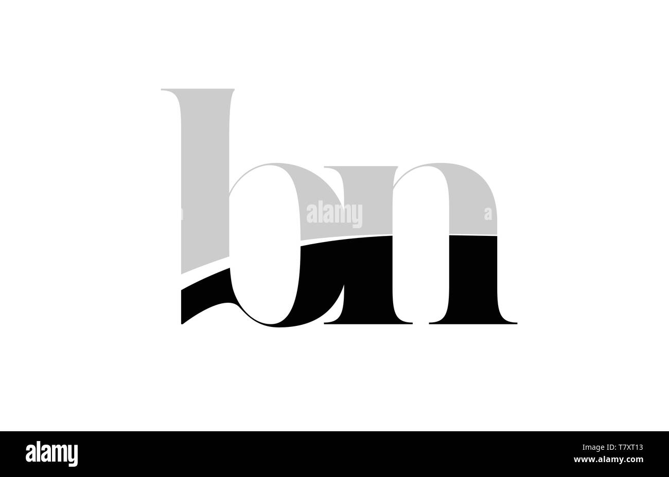 Alphabet bn Stock Vector Images - Alamy