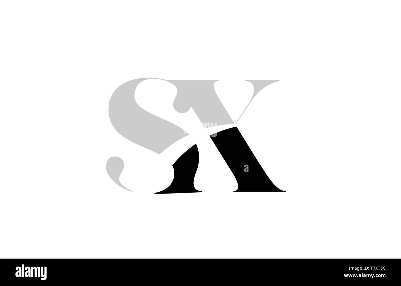 X s letter Black and White Stock Photos & Images - Alamy
