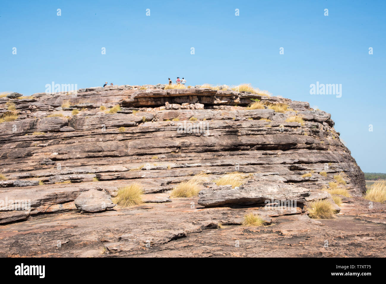 Kakadu, Northern Territory, Australia-July 19,2018: People on top of ...