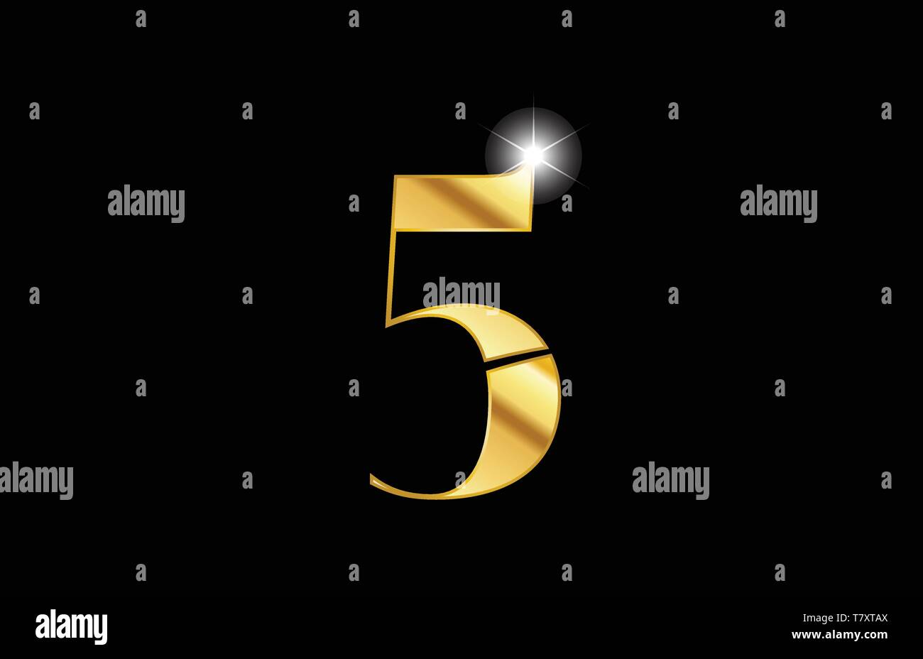 5 five logo hi-res stock photography and images - Alamy