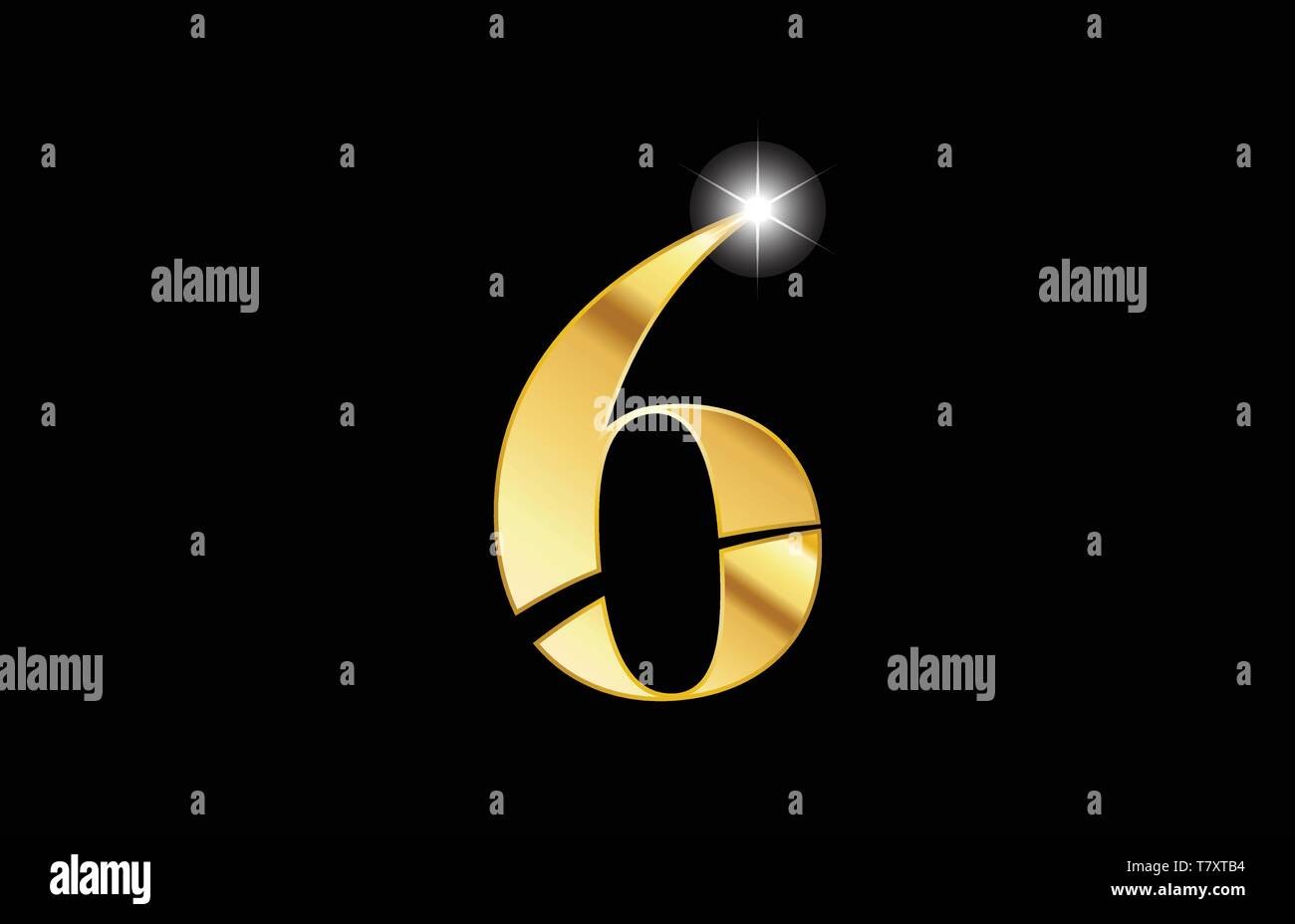 Number Six Logo 25,755 Number 6 Logo Design Images, Stock Photos, And