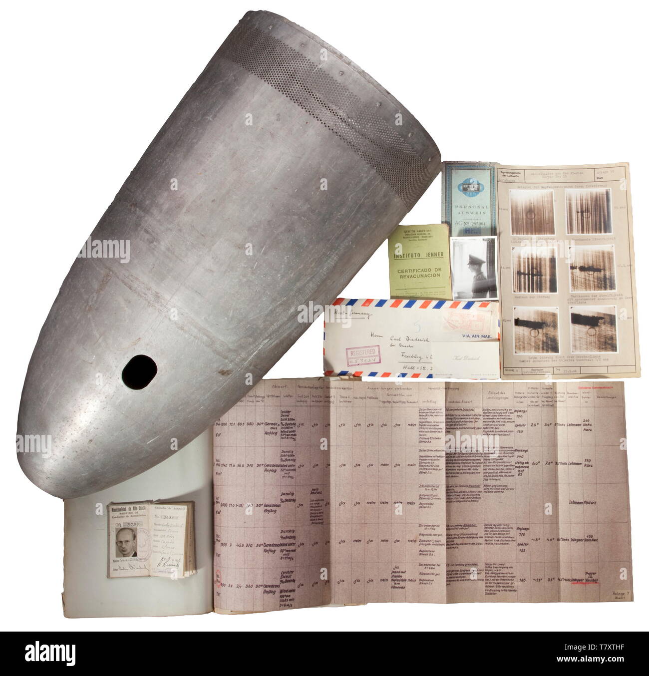 Henschel HS 293 - an outer casing and a test report of an engineer of ...