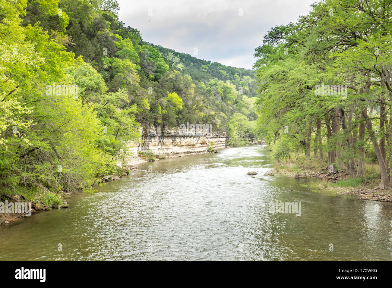 Guadelupe river, Texas Stock Photo - Alamy