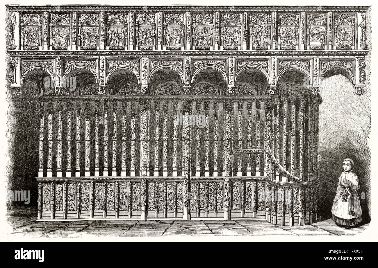 Rood screen notre dame paris hi-res stock photography and images - Alamy