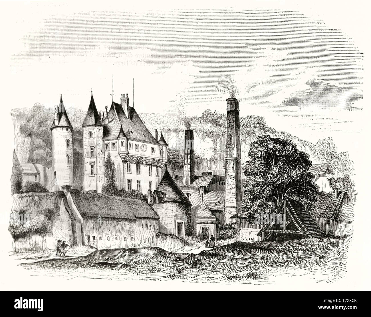 Medieval landscape painting hi-res stock photography and images - Alamy