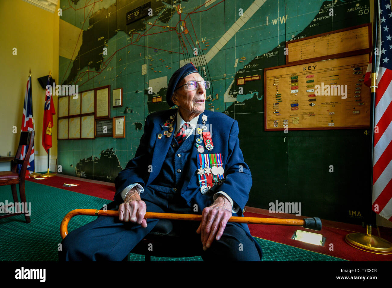 Southwick house d day map hi-res stock photography and images - Alamy