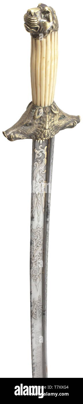 A french hunting sword hi-res stock photography and images - Alamy