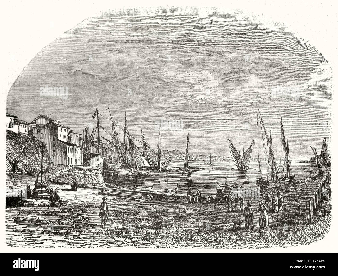 Cette dock hi-res stock photography and images - Alamy