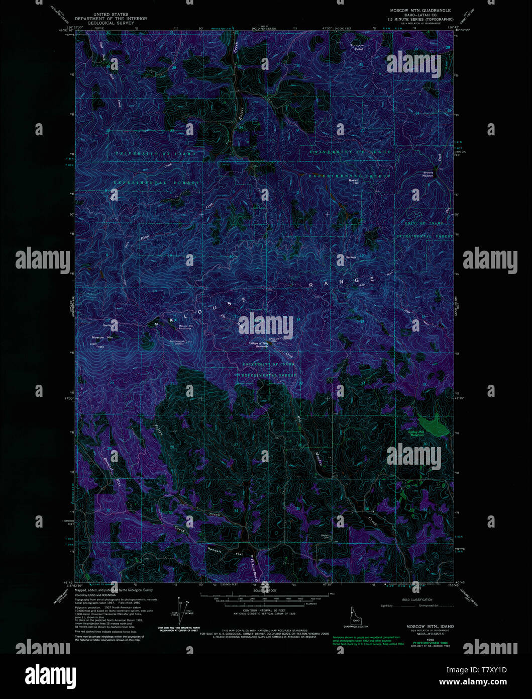 Map of moscow 1960 hi-res stock photography and images - Alamy