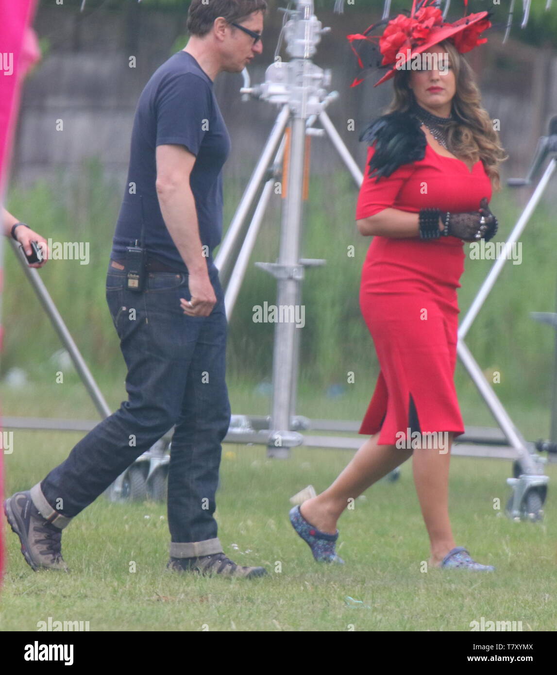 Model Kelly Brook spotted filming a advert in Liverpool credit Ian ...