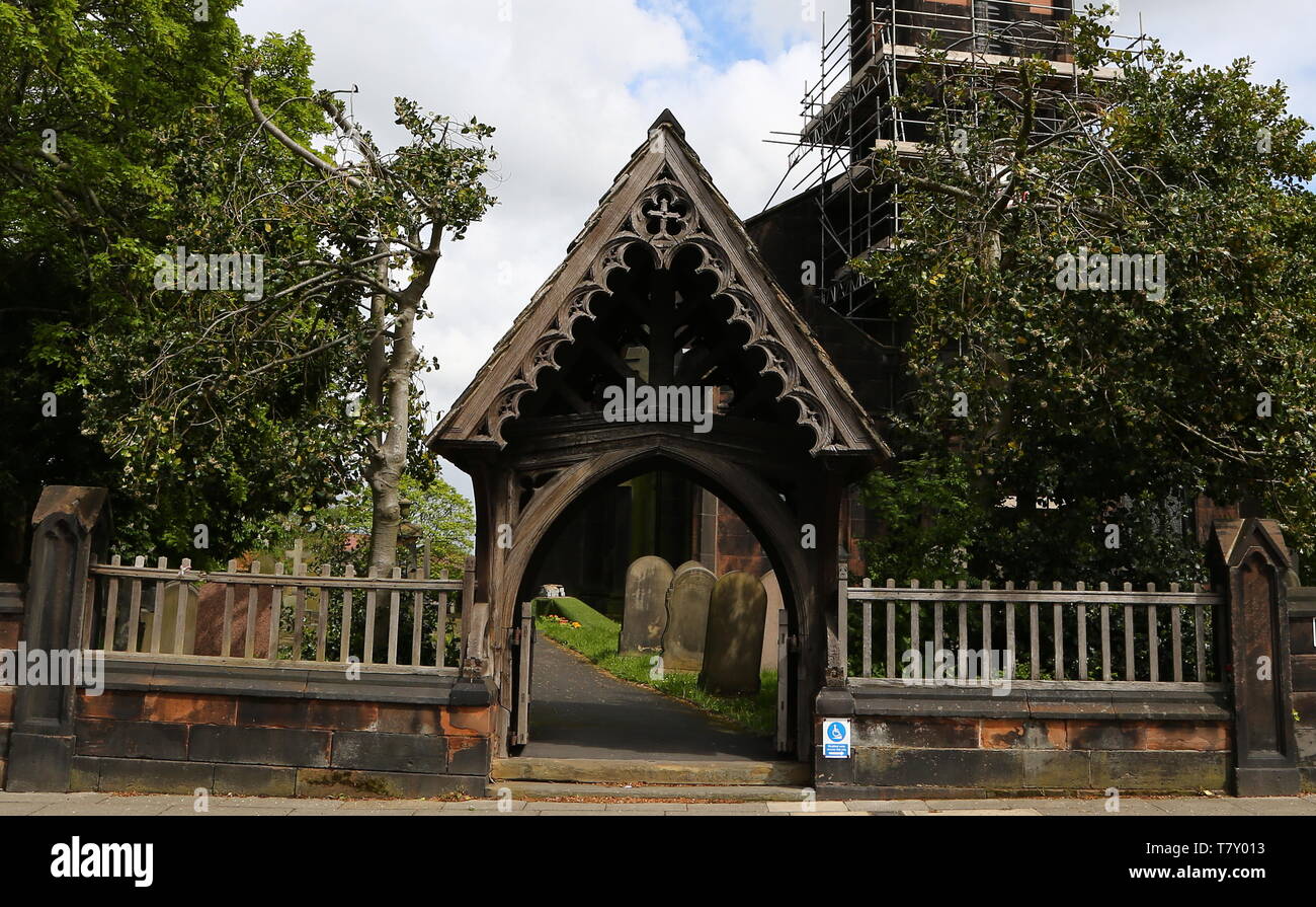 Liverpool,Uk Church Next door to Ken dodds home benefits from comedians ...