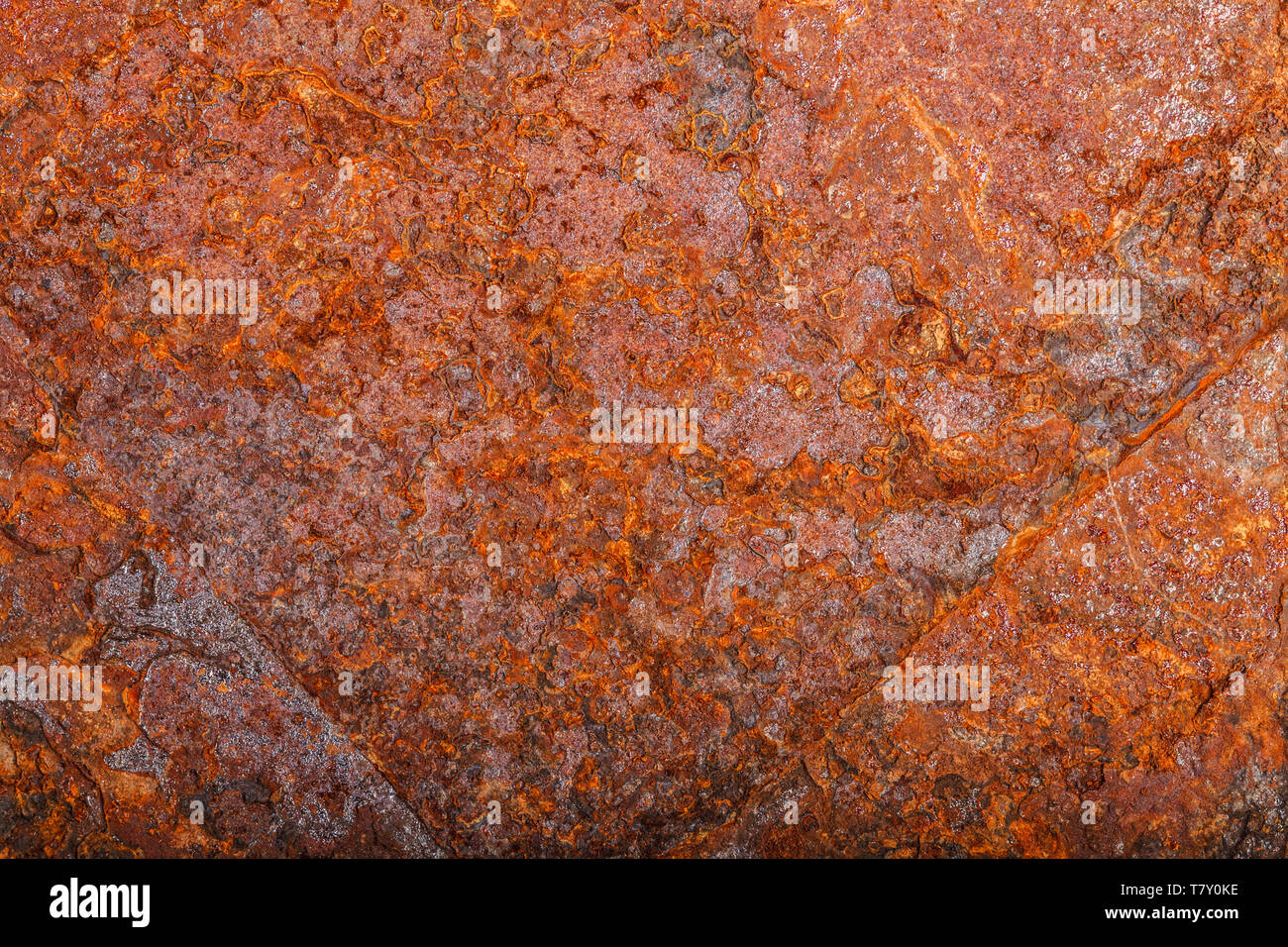 sheet of rusty metal. oxidized background Stock Photo - Alamy