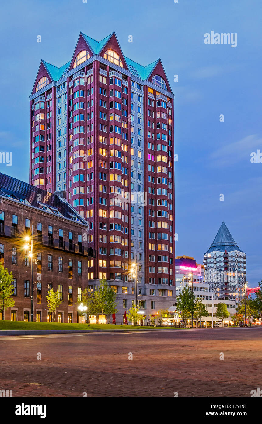 Rotterdam pencil building hi-res stock photography and images - Alamy