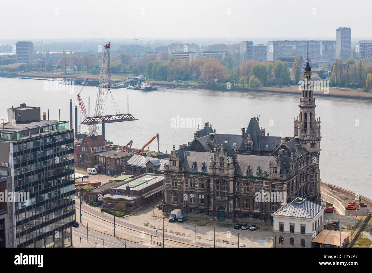 Antwerpen cityscape hi-res stock photography and images - Alamy