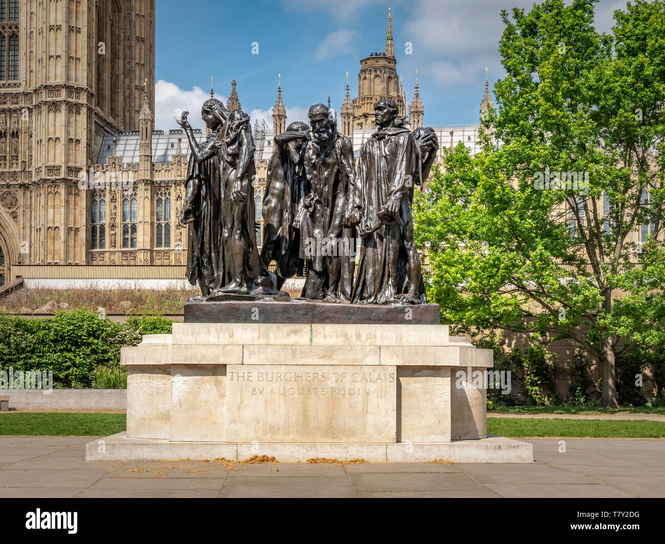 The Burghers of Calais (Les Bourgeois de Calais) bronze sculpture by ...