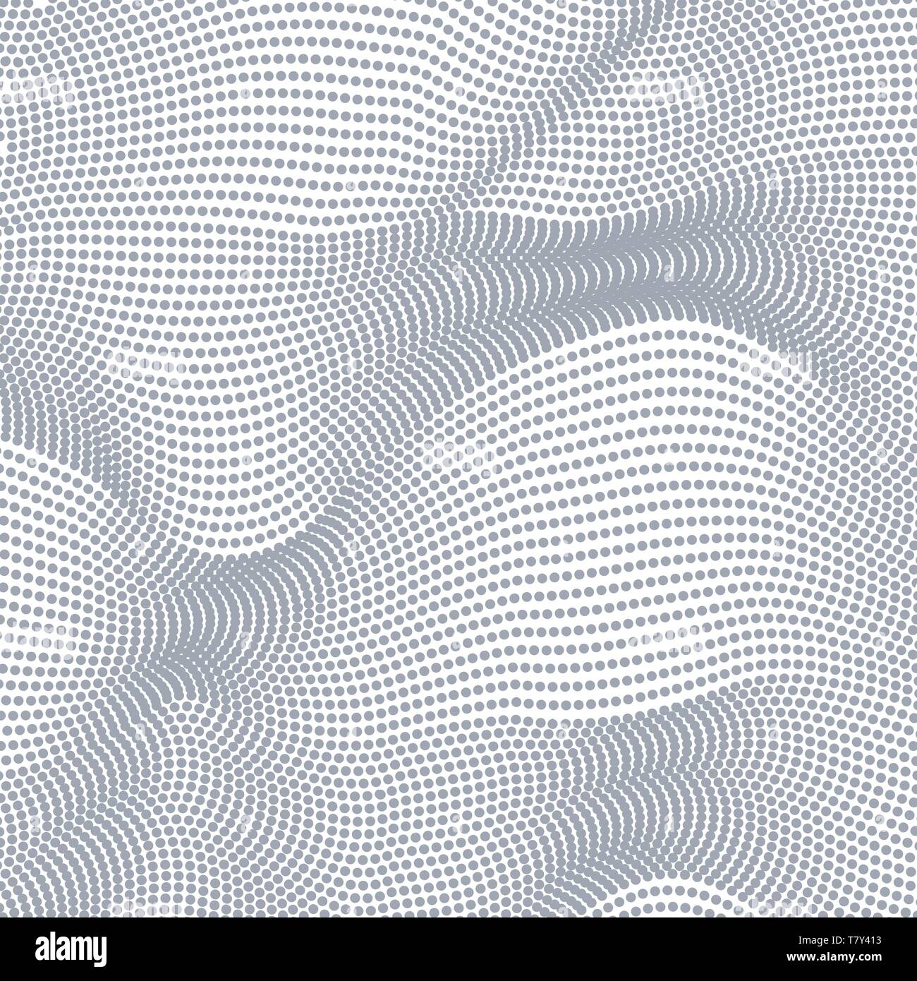 Abstract wavy lines template. Thin ripple waves on a white background ...