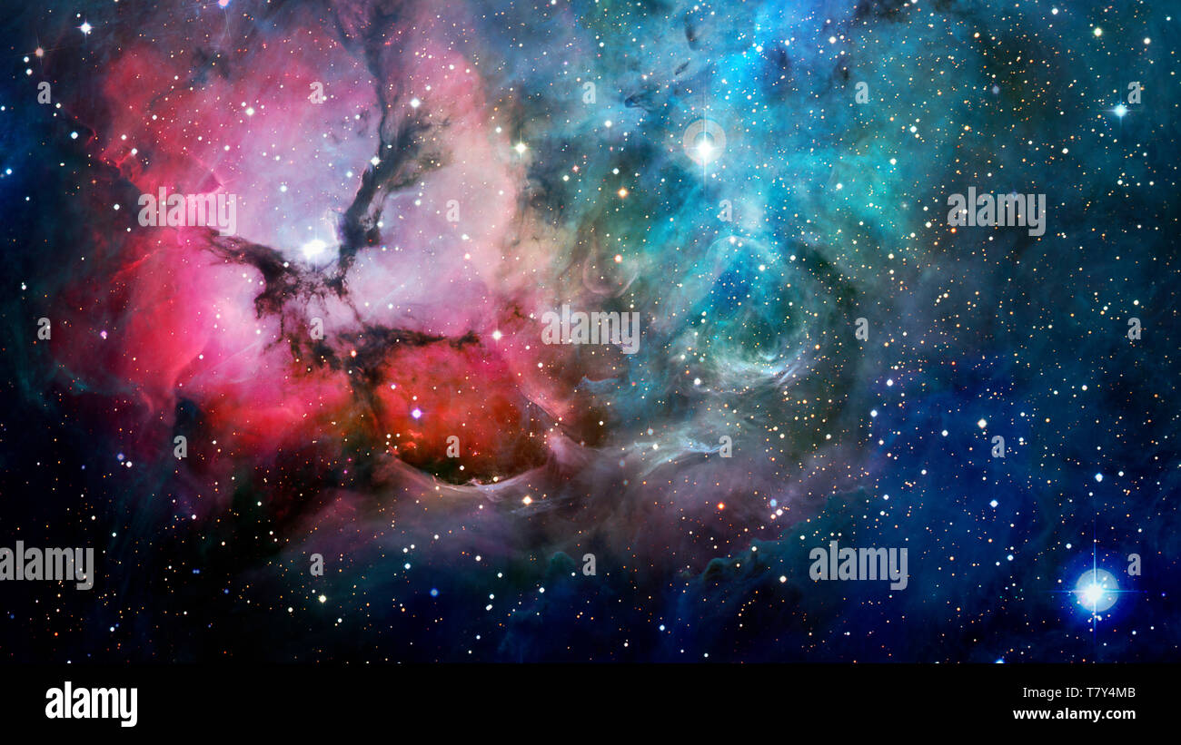 Colorful deep space. Universe concept background. Elements of this ...