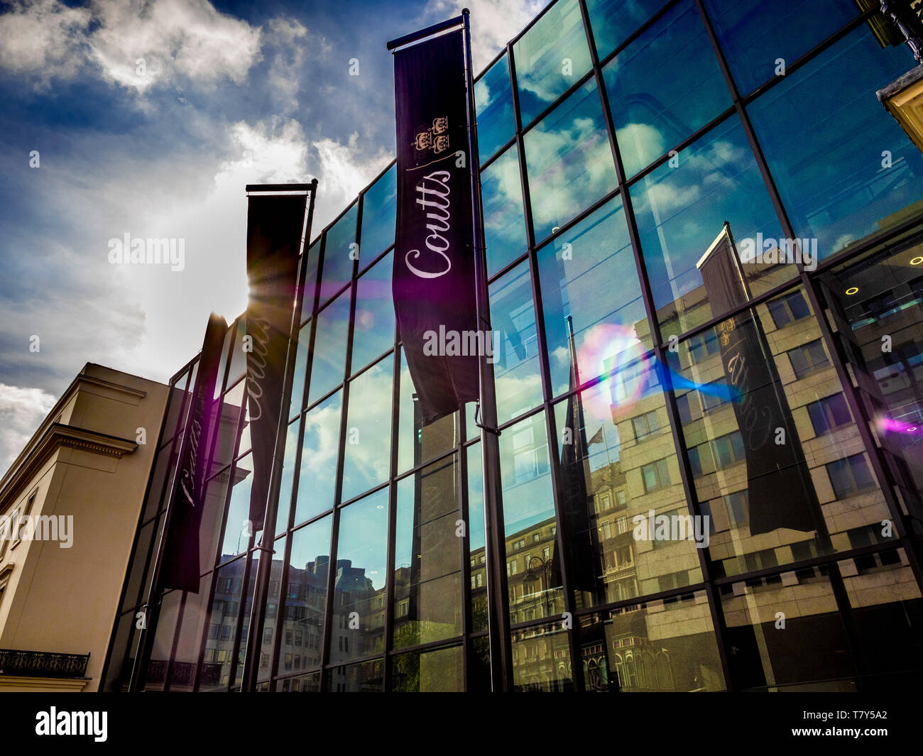 Coutts Bank building, Strand, Charing Cross, London, UK Stock Photo - Alamy