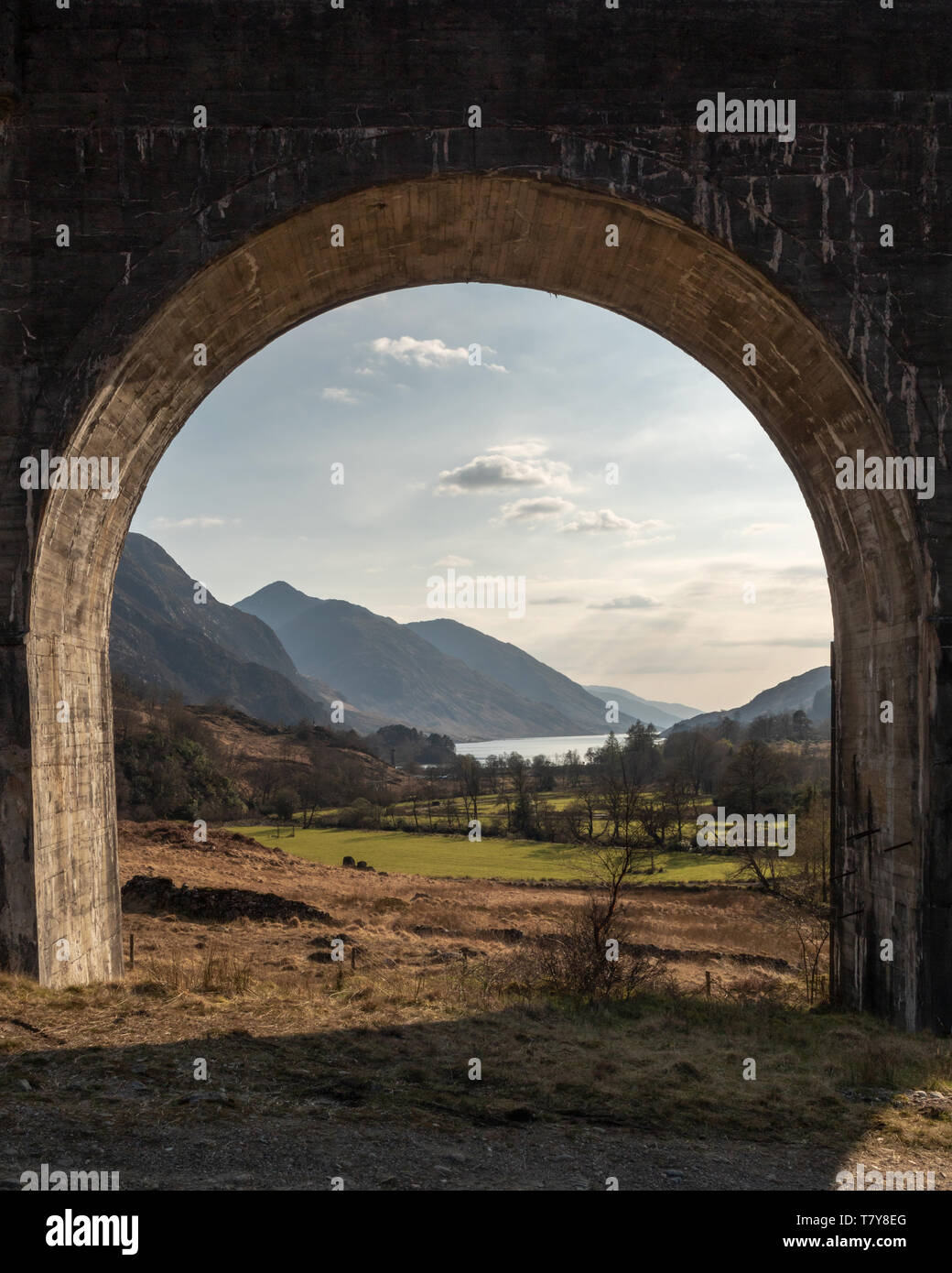 View through viaduct arch hi-res stock photography and images - Alamy