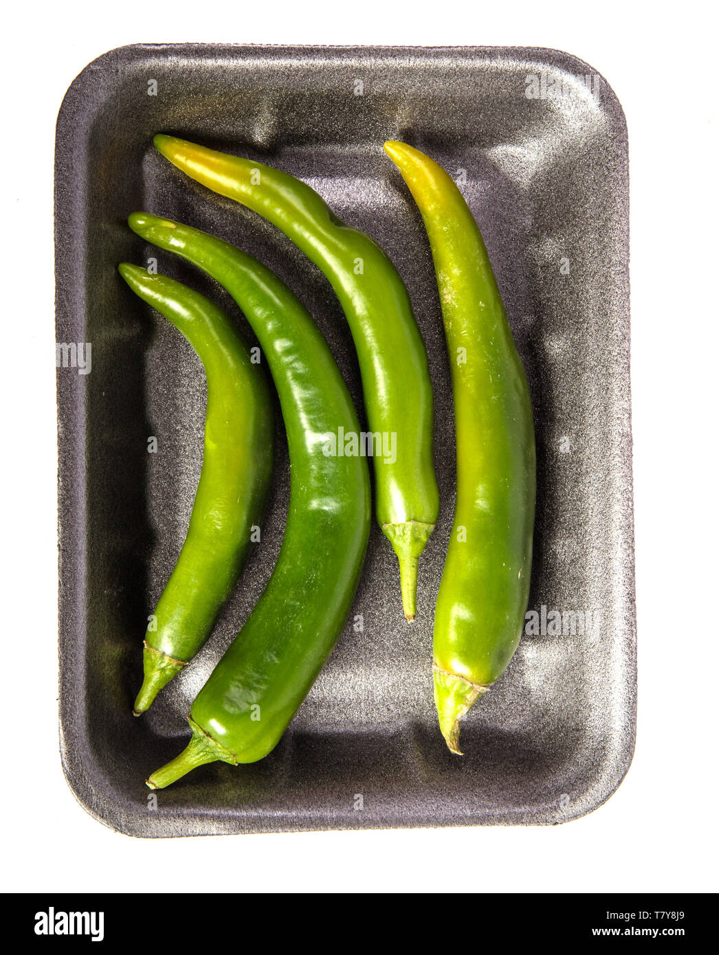 Peppers on a tray hi-res stock photography and images - Alamy
