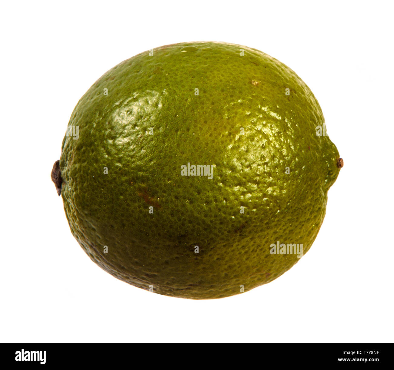 ripe lime flavored. on a white Stock Photo - Alamy