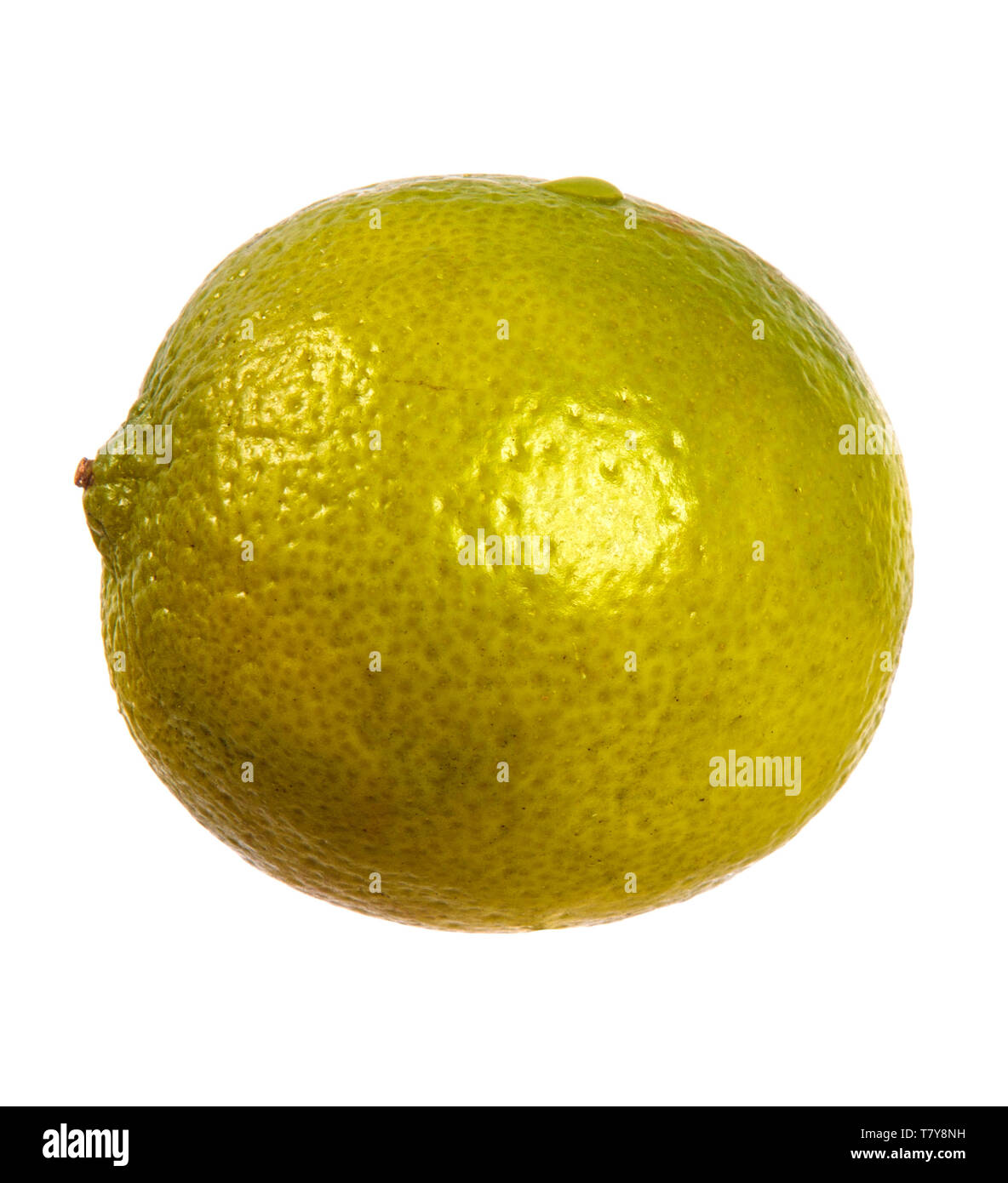 ripe lime flavored. on a white Stock Photo - Alamy