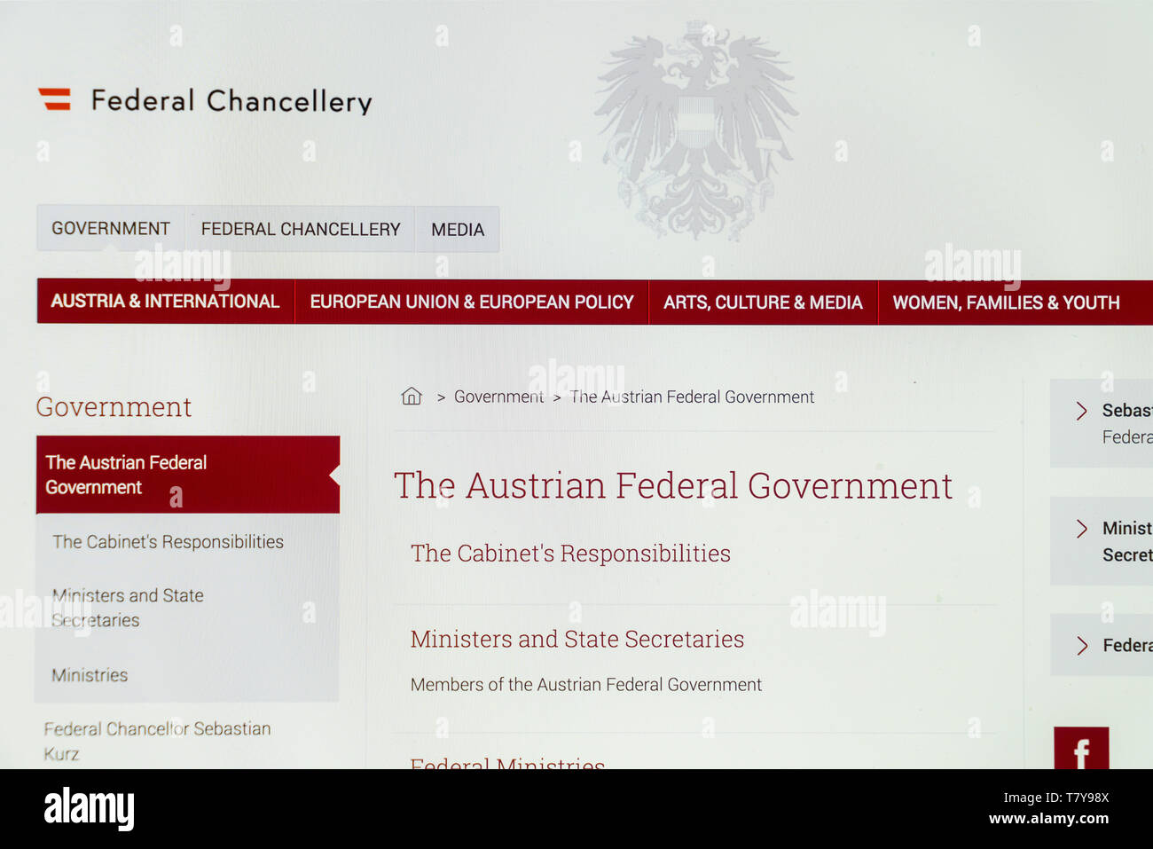 Symbol of vienna hi-res stock photography and images - Alamy