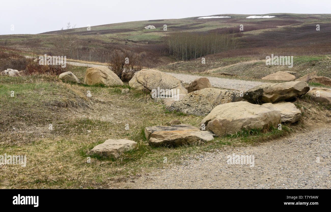 Nose Hill Park Calgary Alberta Canada Stock Photo - Alamy