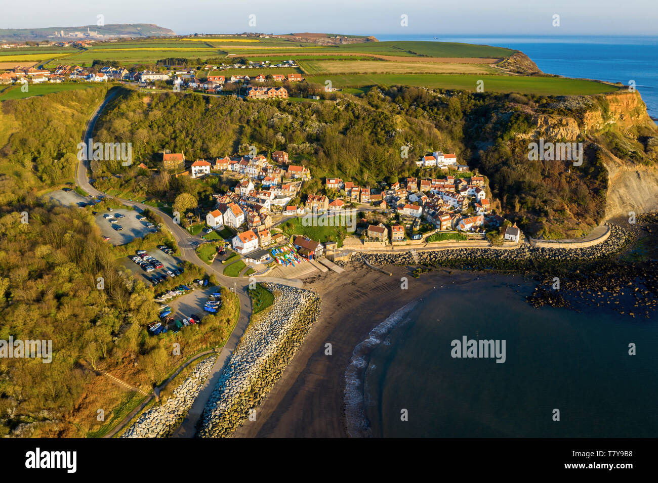 Aerial of runswick bay hi-res stock photography and images - Alamy