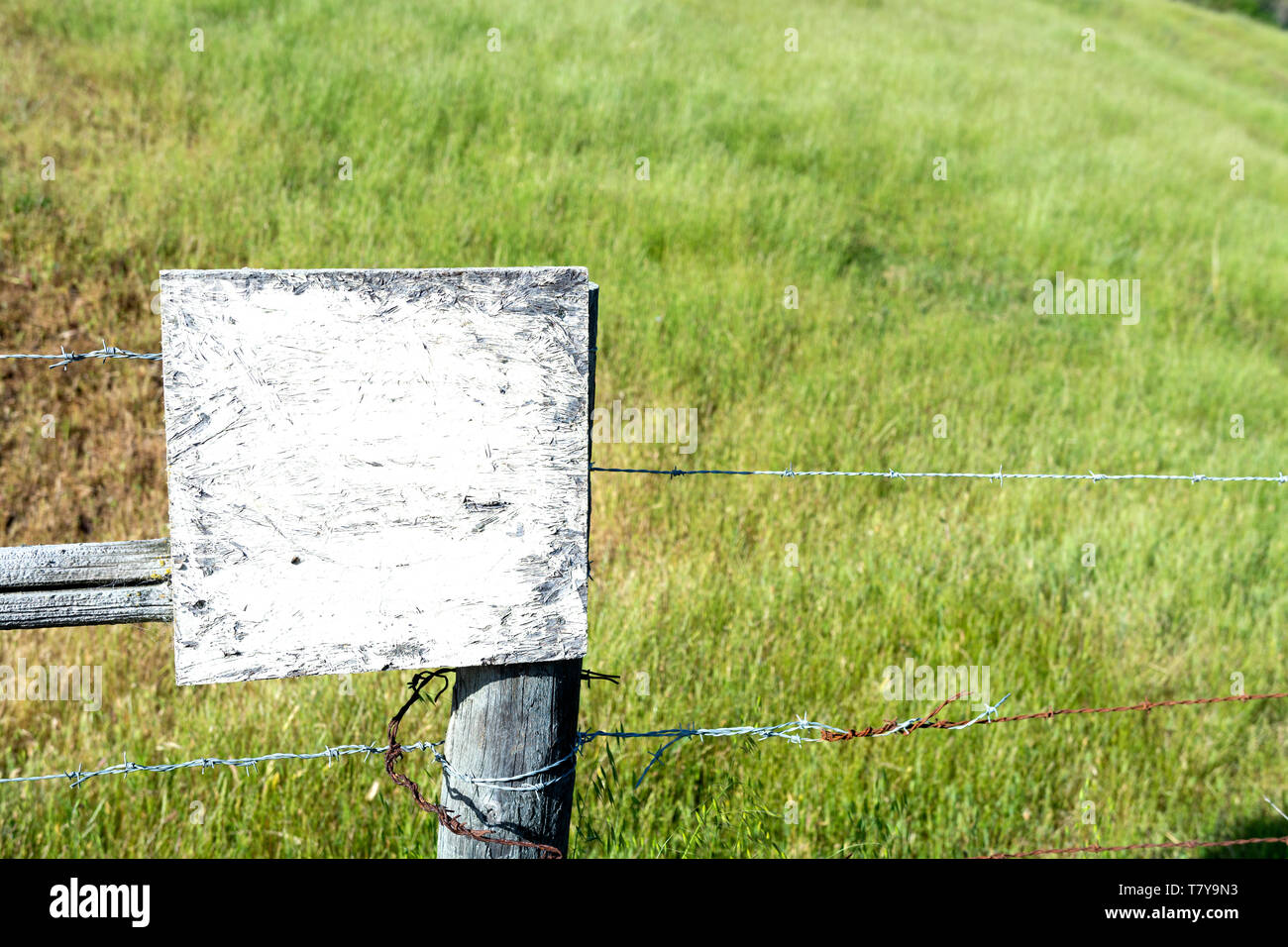 Empty sign background open space Stock Photo - Alamy