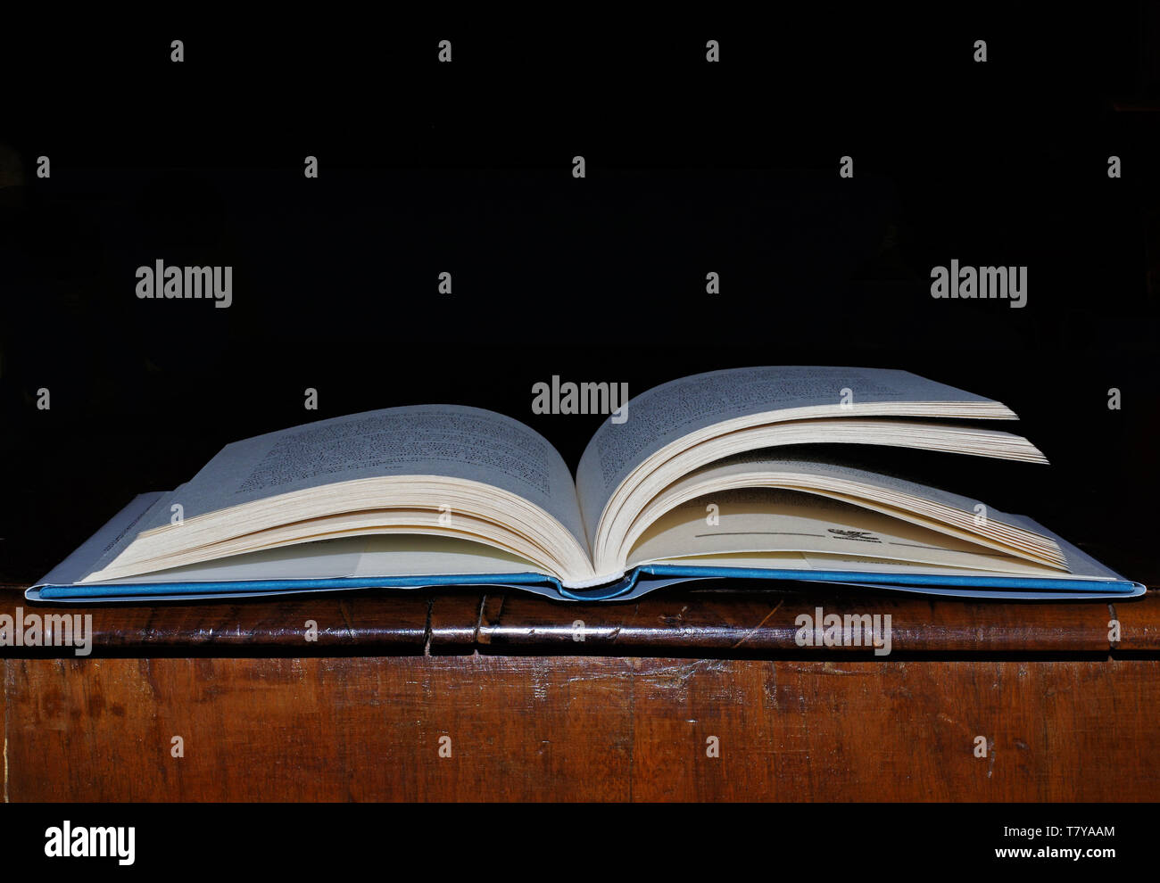 Open book close-up Stock Photo - Alamy