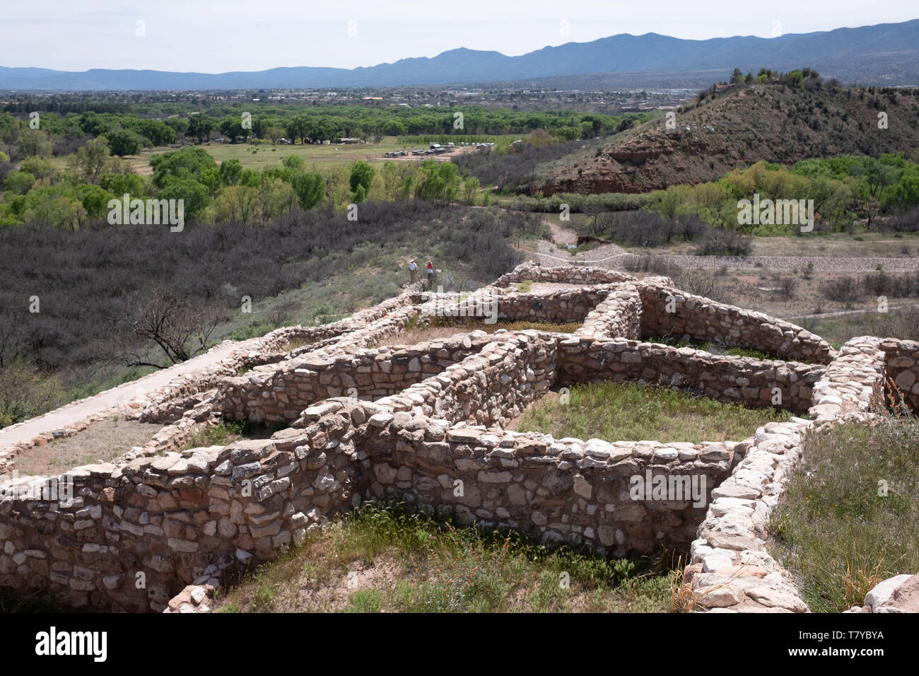 Tuzigoot National Monument, Sedona Arizona Stock Photo - Alamy