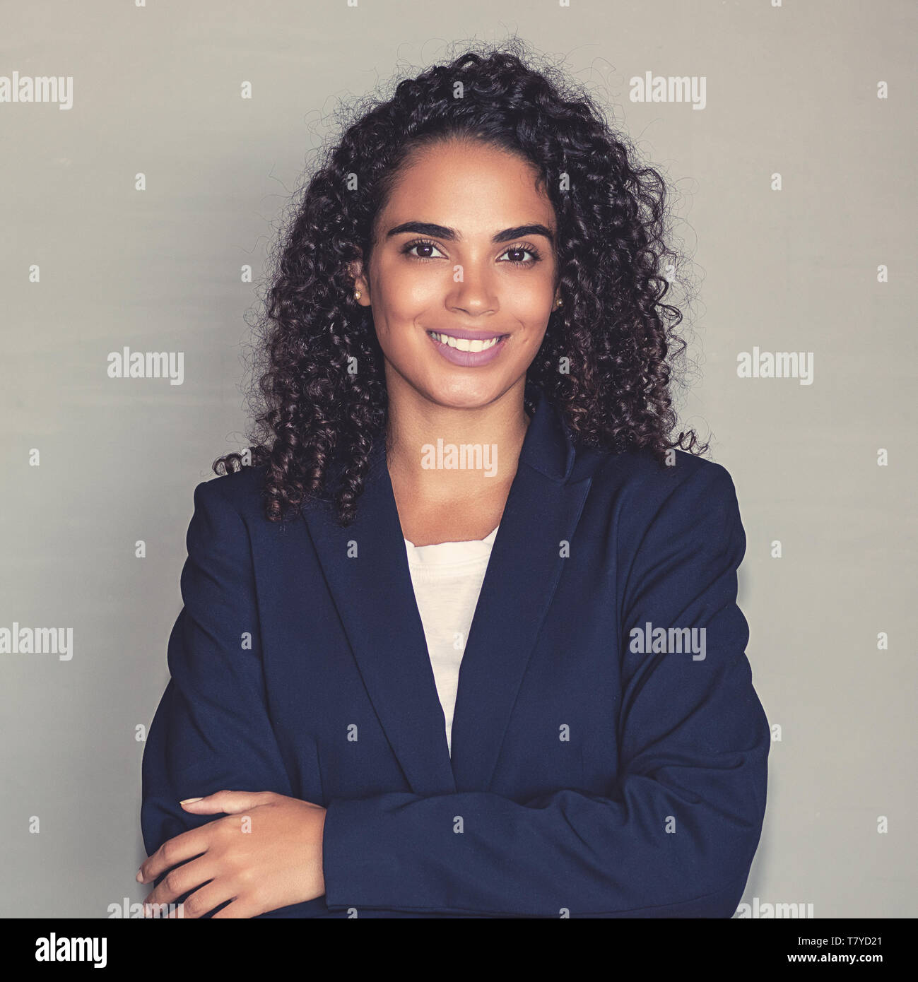 Portrait smart secretary looking camera hi-res stock photography and ...