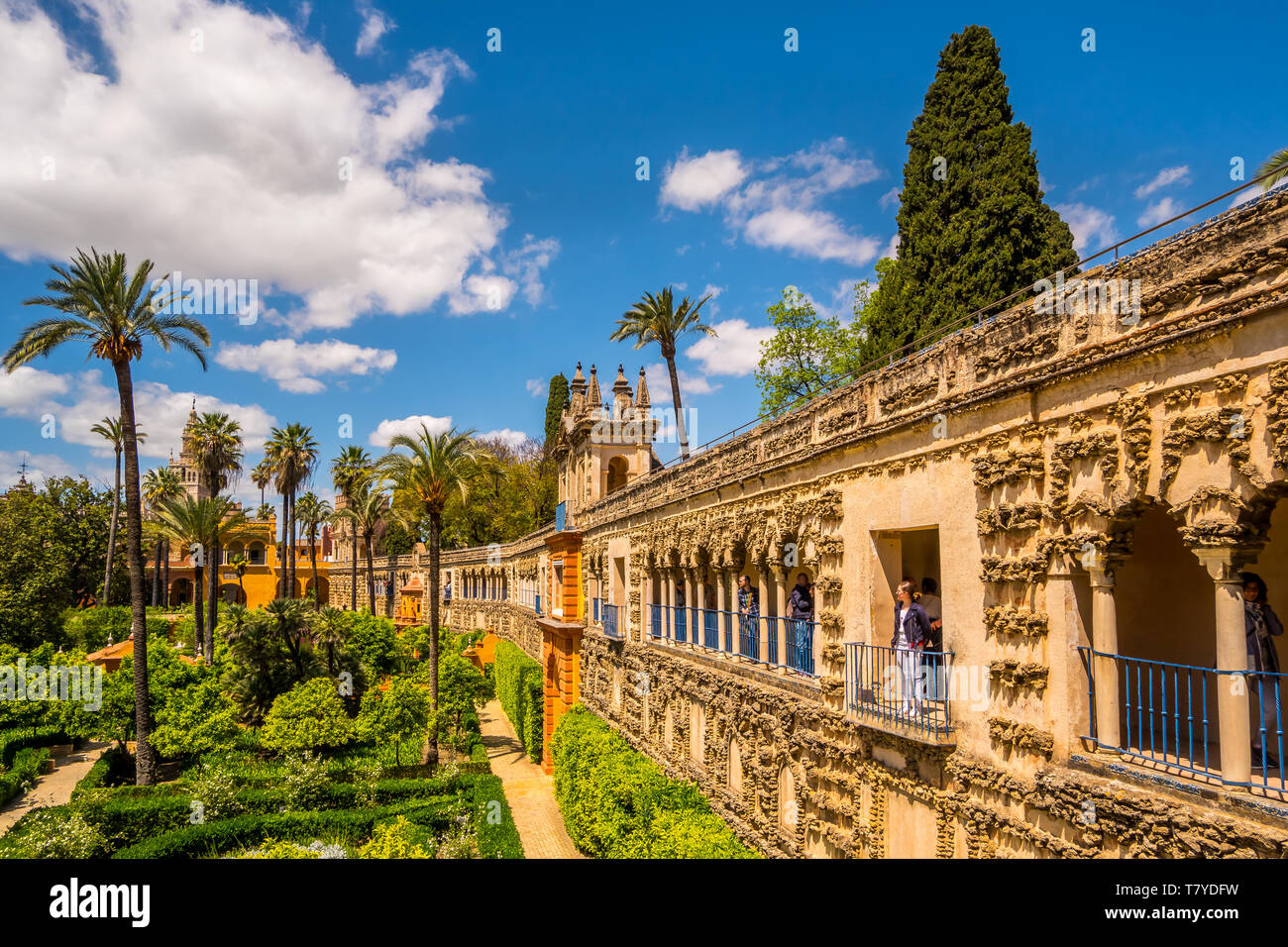 Real alcazar de sevilla hi-res stock photography and images - Alamy