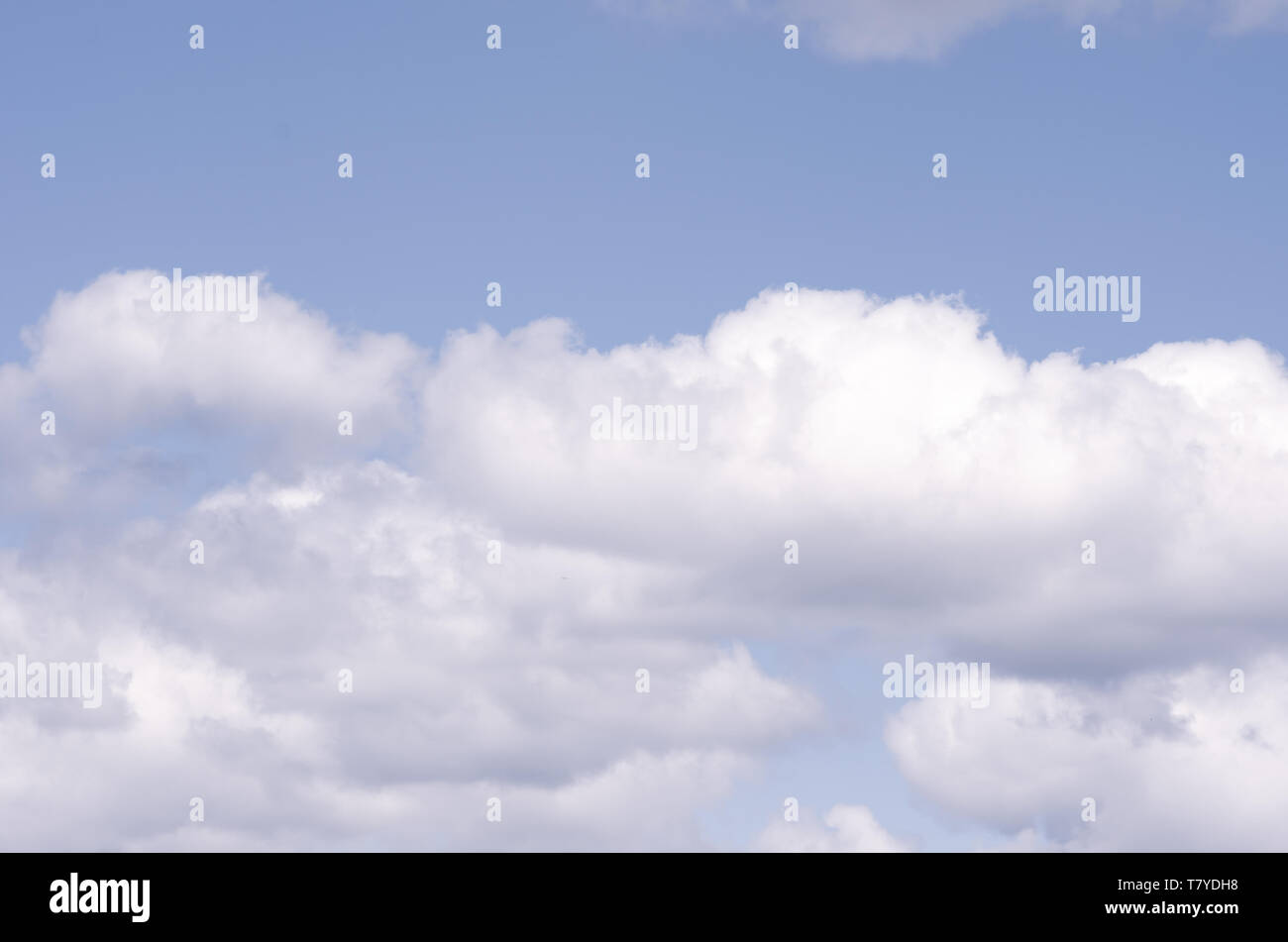 blue sky with clouds - weather and seasons backdrops Stock Photo - Alamy