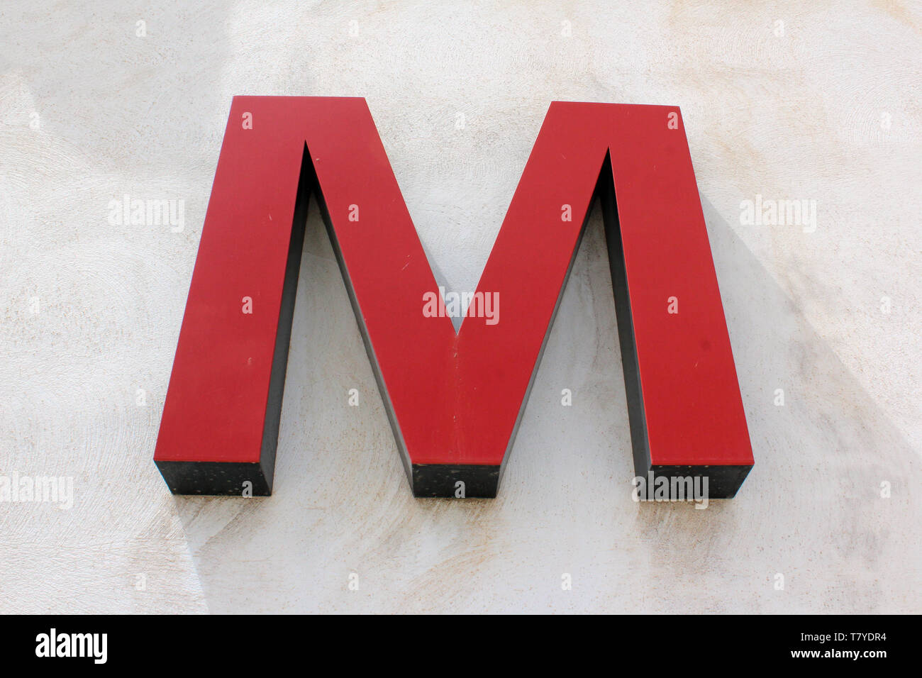 Letter m logo design hi-res stock photography and images - Alamy