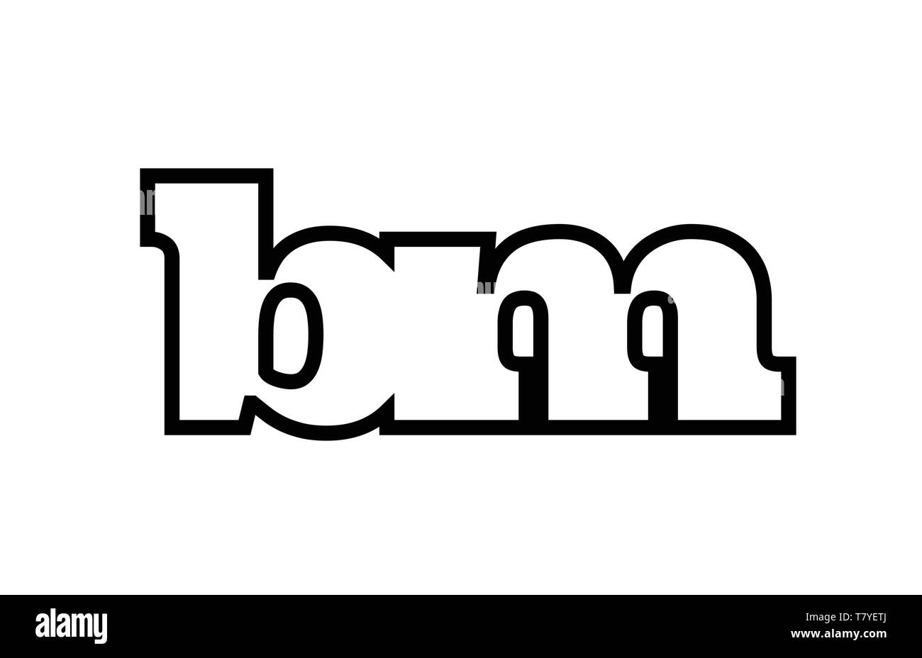 B m design Black and White Stock Photos & Images - Alamy