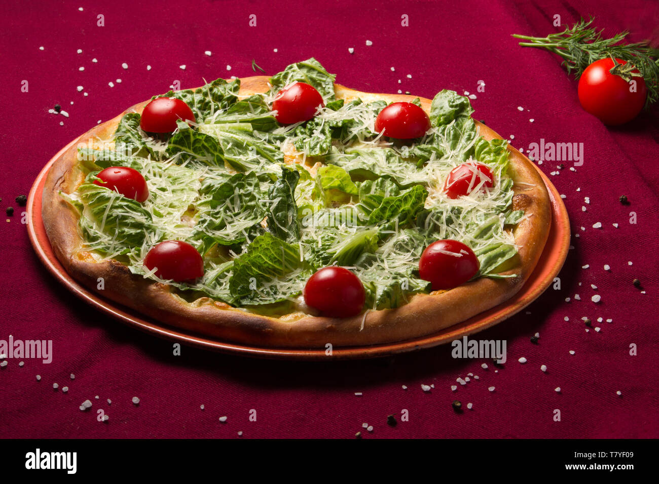 Italian food- pizza Stock Photo - Alamy