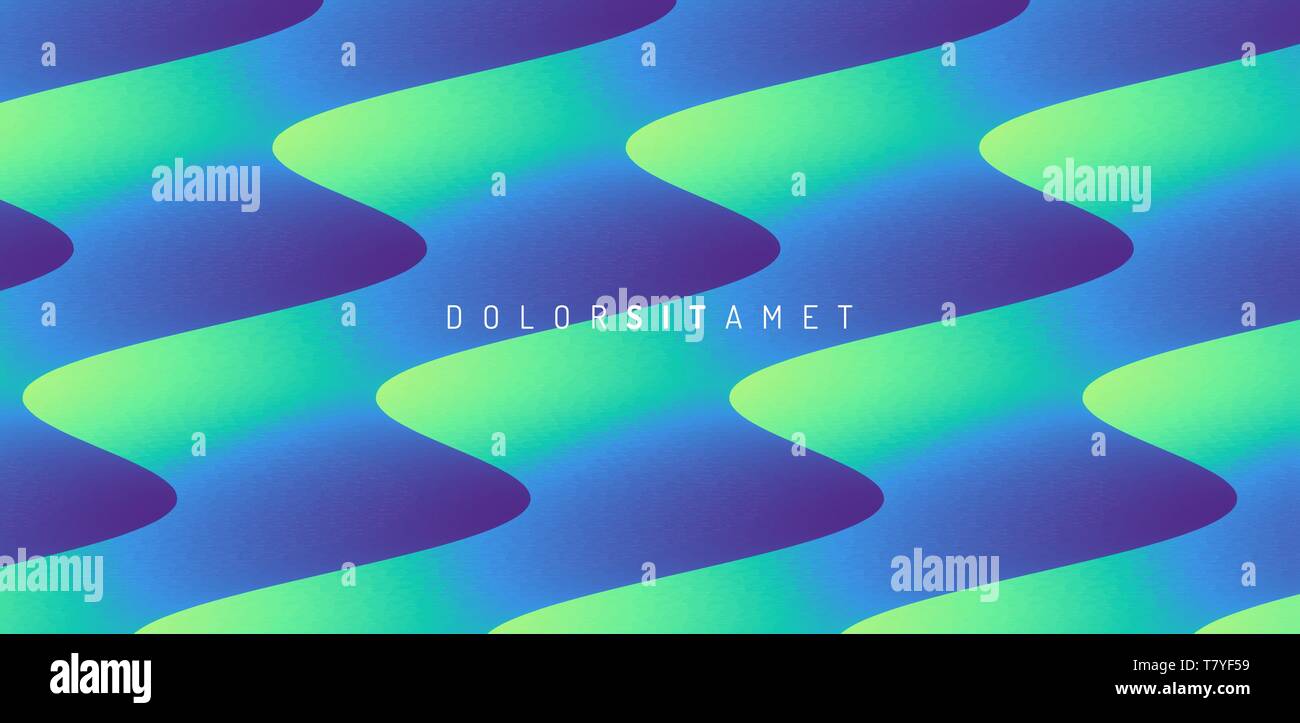 Abstract wavy background for banner, flyer and poster. Dynamic effect ...