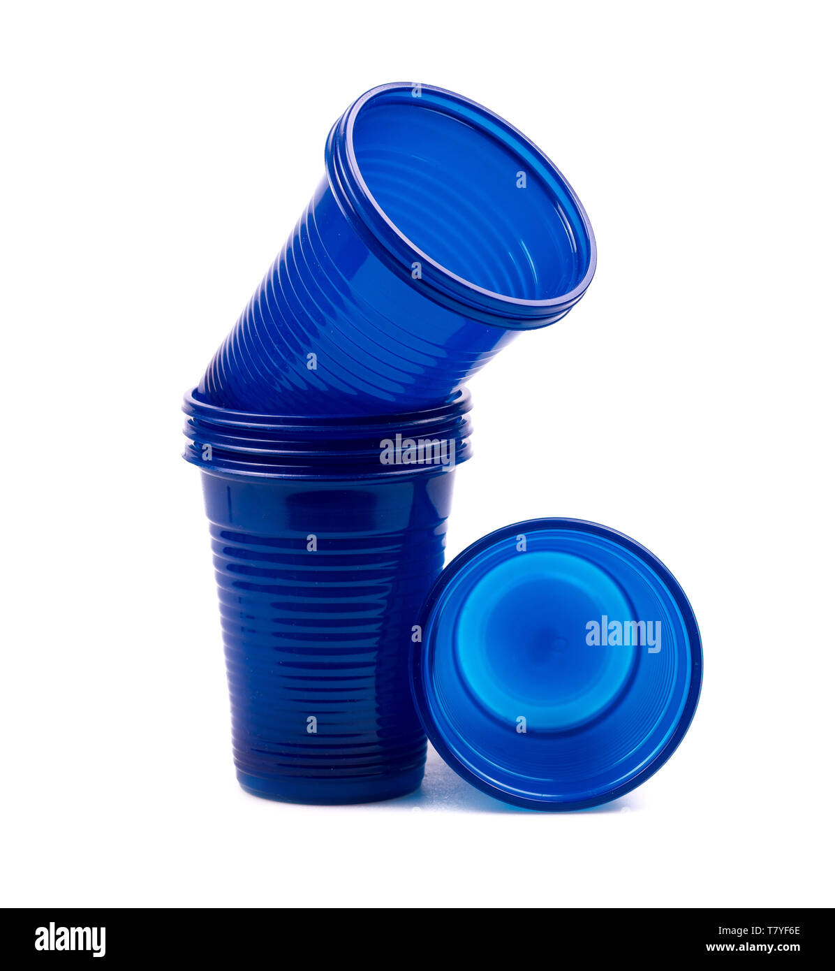 Stack of plastic cups hi-res stock photography and images - Alamy