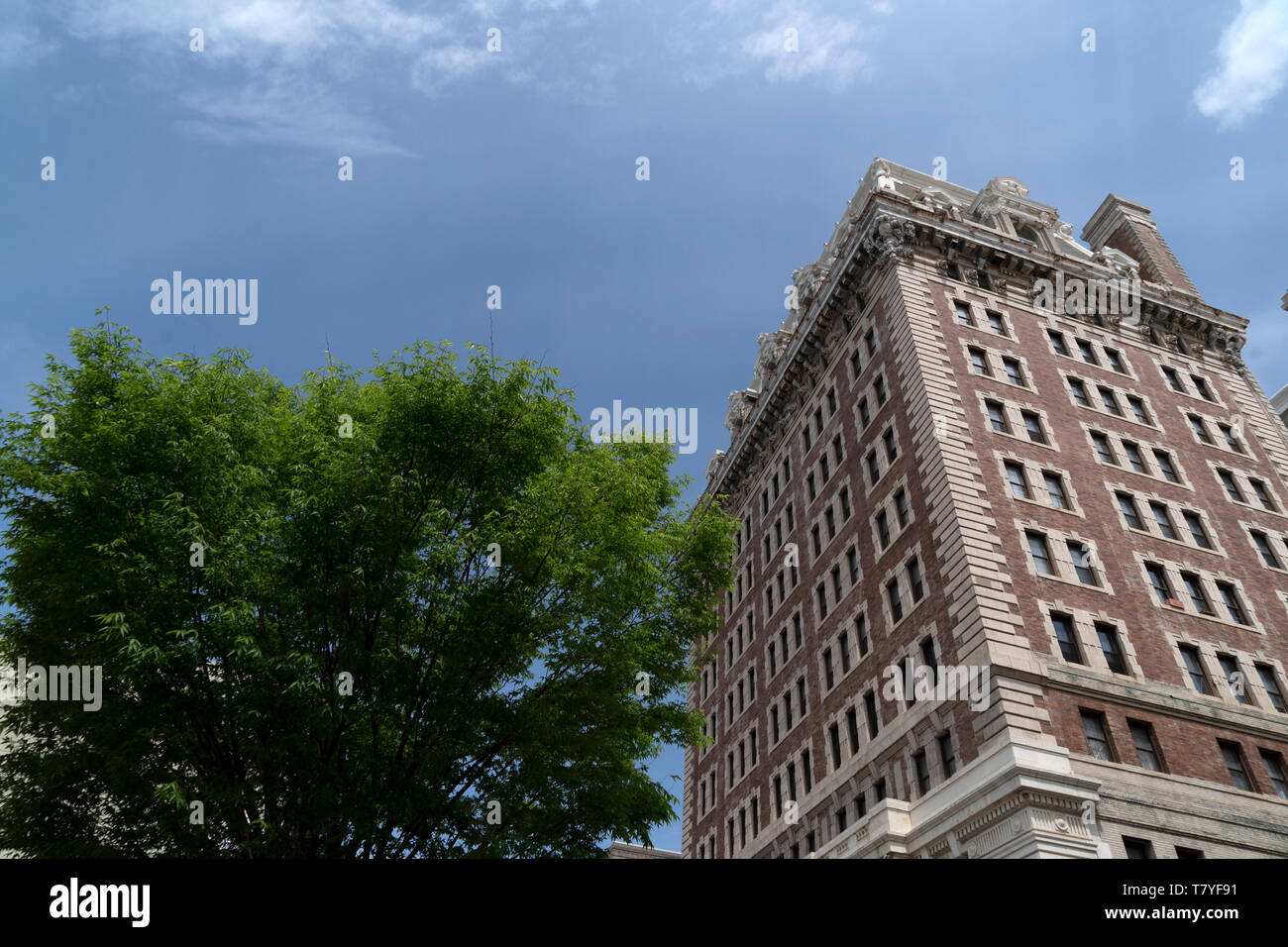 Baltimore brick row houses hi-res stock photography and images - Alamy