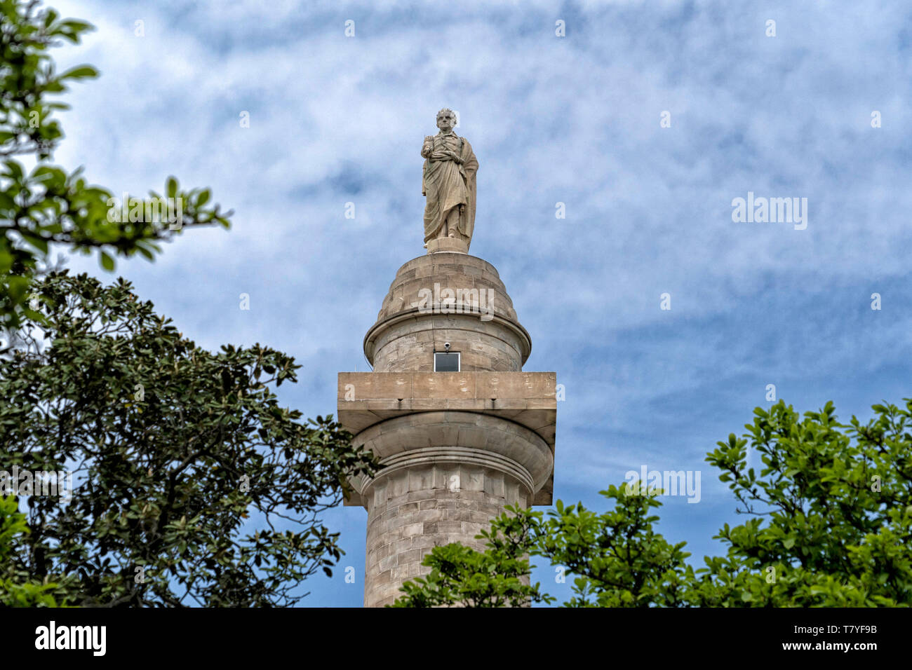 washington monument in baltimore maryland place Stock Photo - Alamy