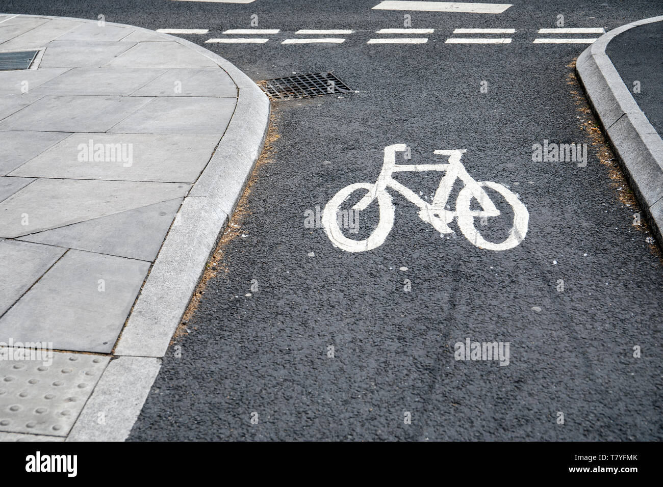 Bike security marking hi-res stock photography and images - Alamy