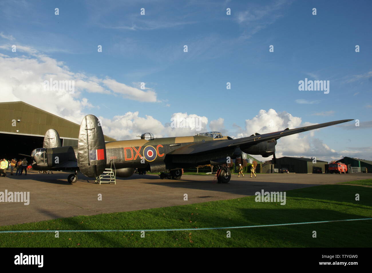 Lancaster bomber ww2 aerial hi-res stock photography and images - Alamy