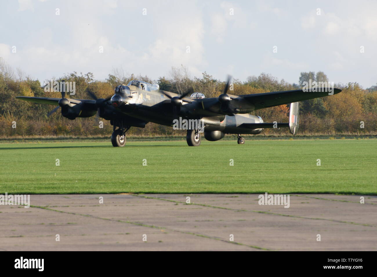 Lancaster bomber ww2 aerial hi-res stock photography and images - Alamy