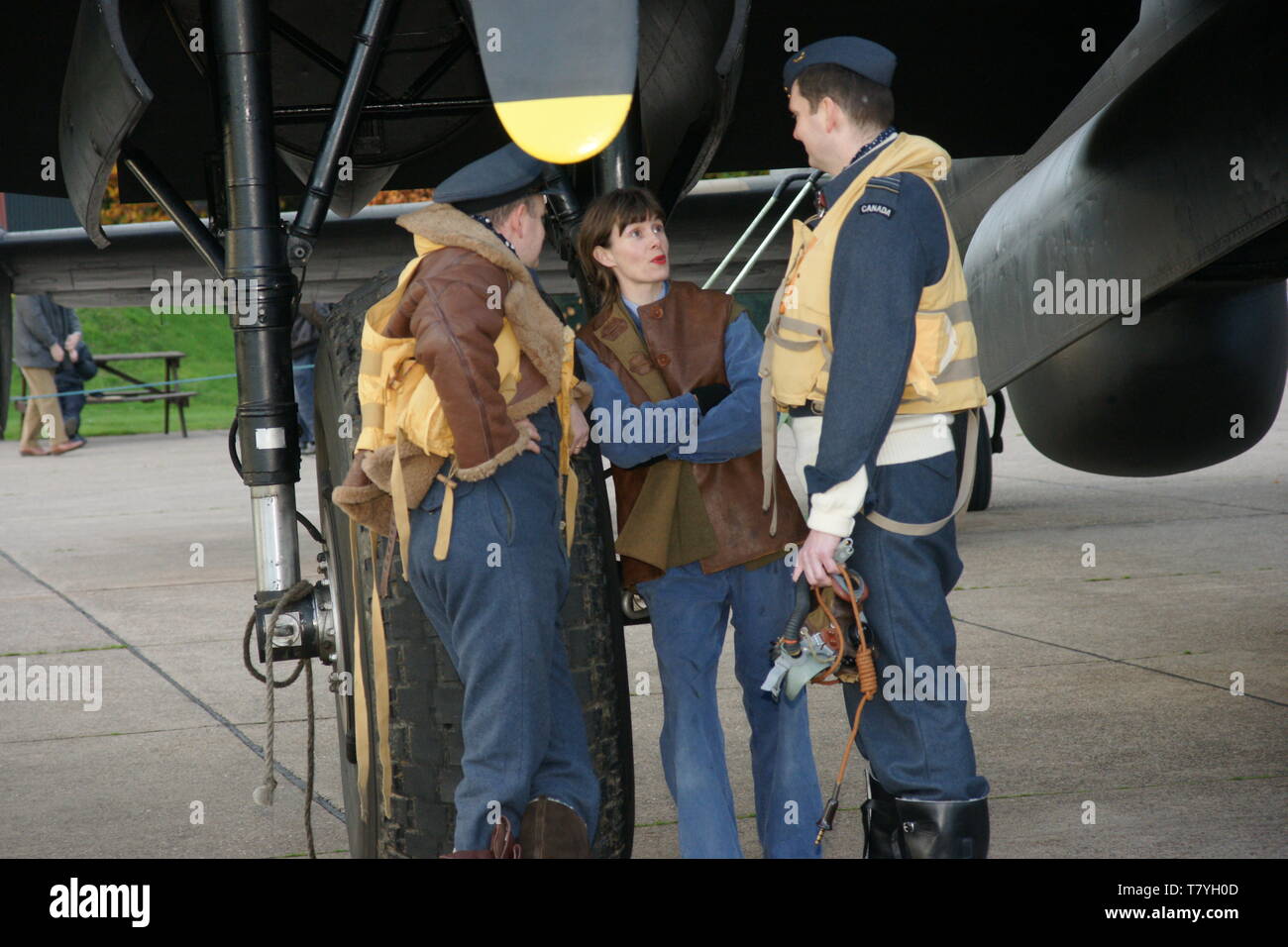 Rcaf Halifax Bomber High Resolution Stock Photography and Images - Alamy
