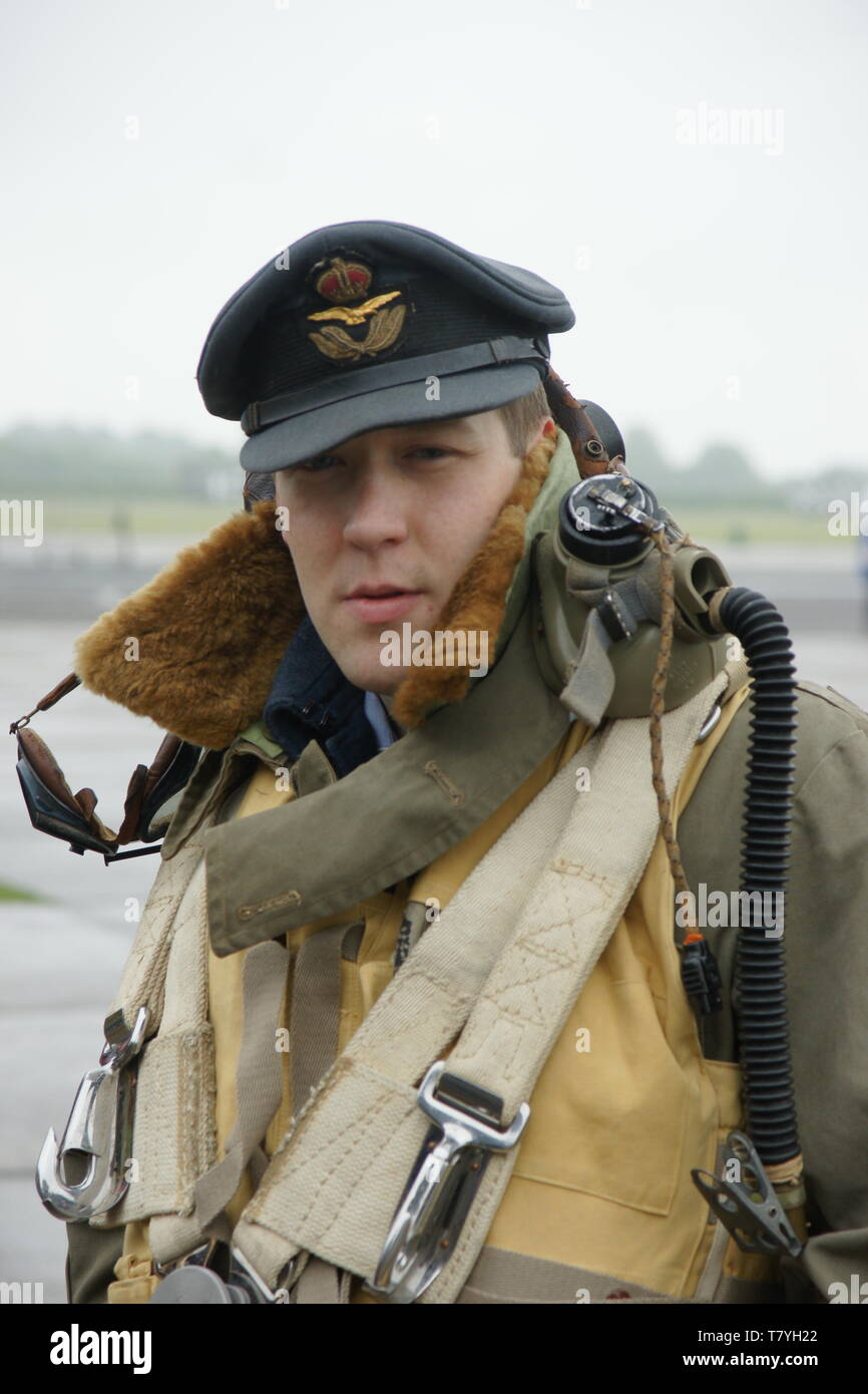 Lancaster pilot hi-res stock photography and images - Alamy