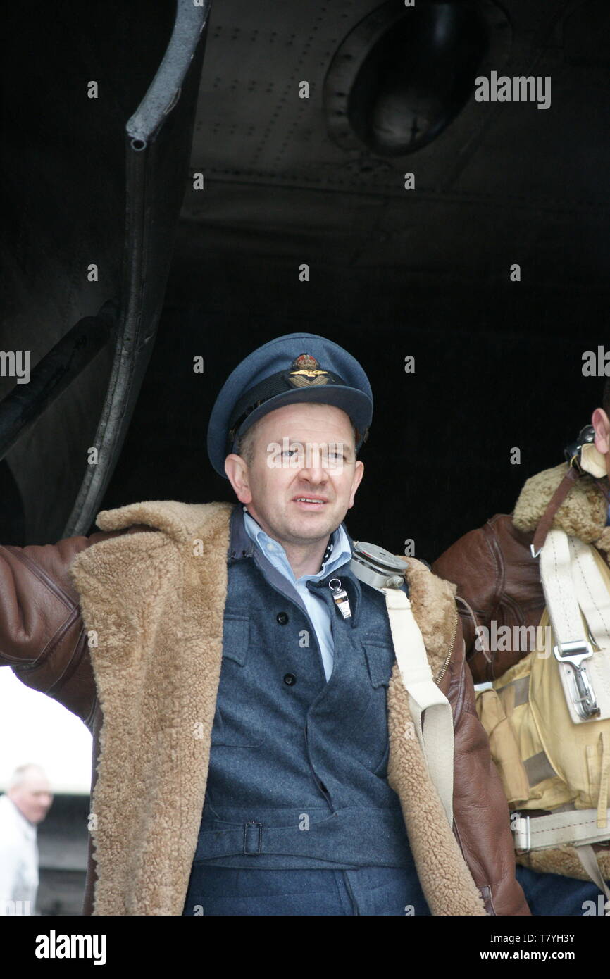 Lancaster pilot hi-res stock photography and images - Alamy